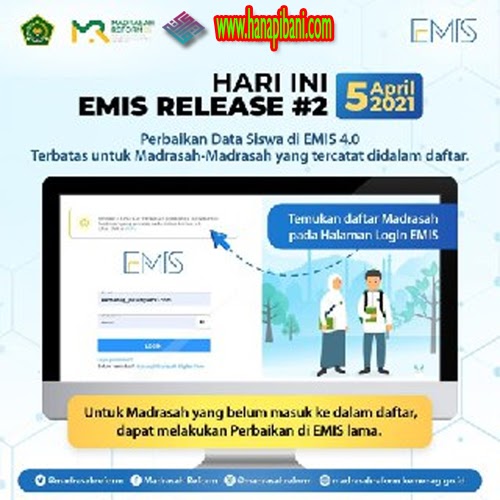 √ √ EMIS 4.0 Luncurkan Release #2 untuk Perbaikan Data Siswa Madrasah ...
