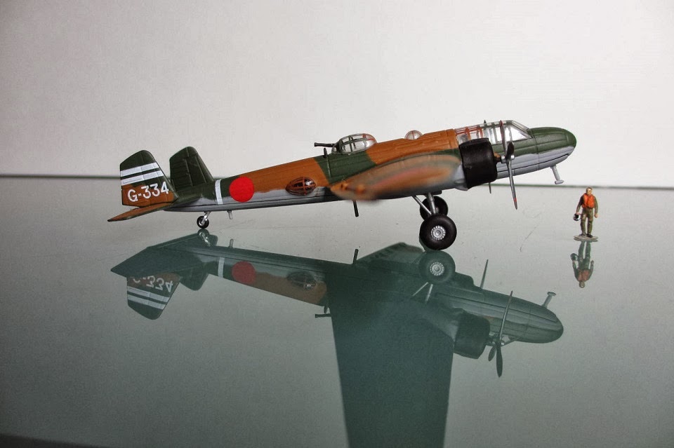 1/144 airbattle: 1/144 Mitsubishi G3M "Nell" - by Altaya (Ixo)