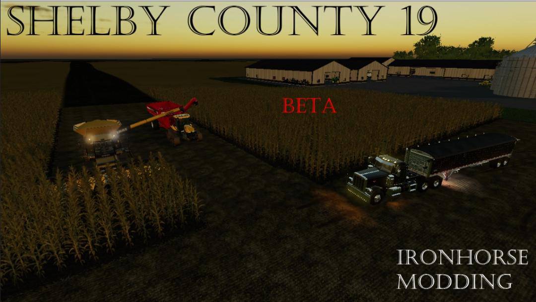 FS19 Shelby County BETA - FS 19 & 22 USA Mods Collection