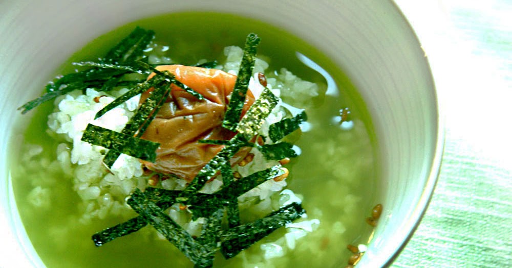 Ochazuke with Matcha