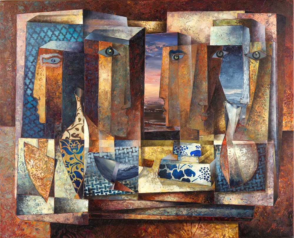 Marius Zabinski, 1956 | Cubist painter | Tutt'Art@ | Pittura * Scultura ...