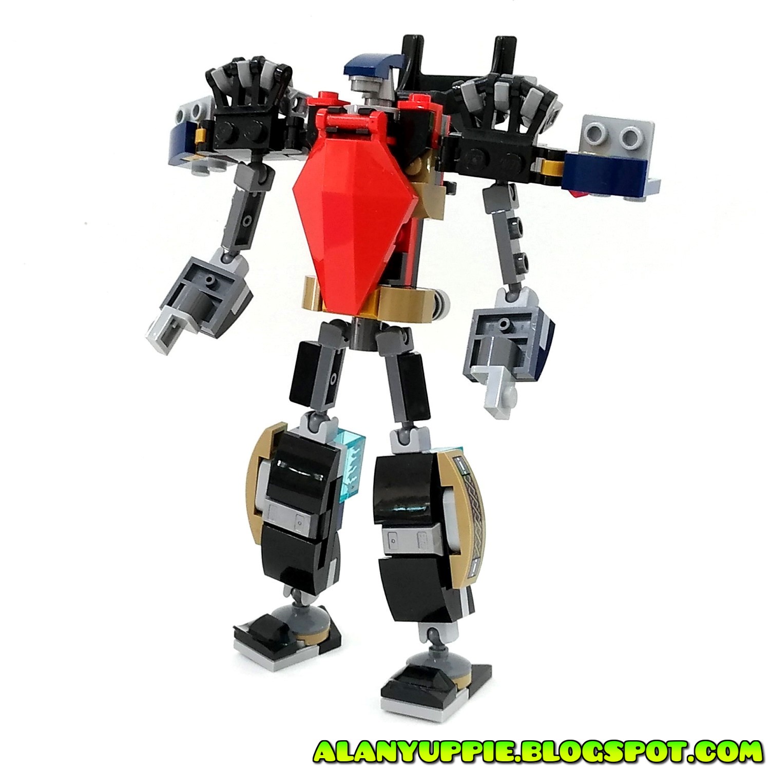 Alanyuppie's LEGO Transformers: Video Tutorial: Transformer Thor Tank ...