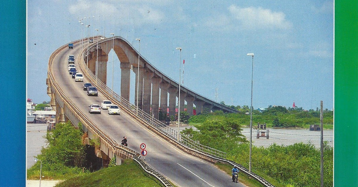 A Journey of Postcards: Jules Wijdenbosch Bridge | Suriname