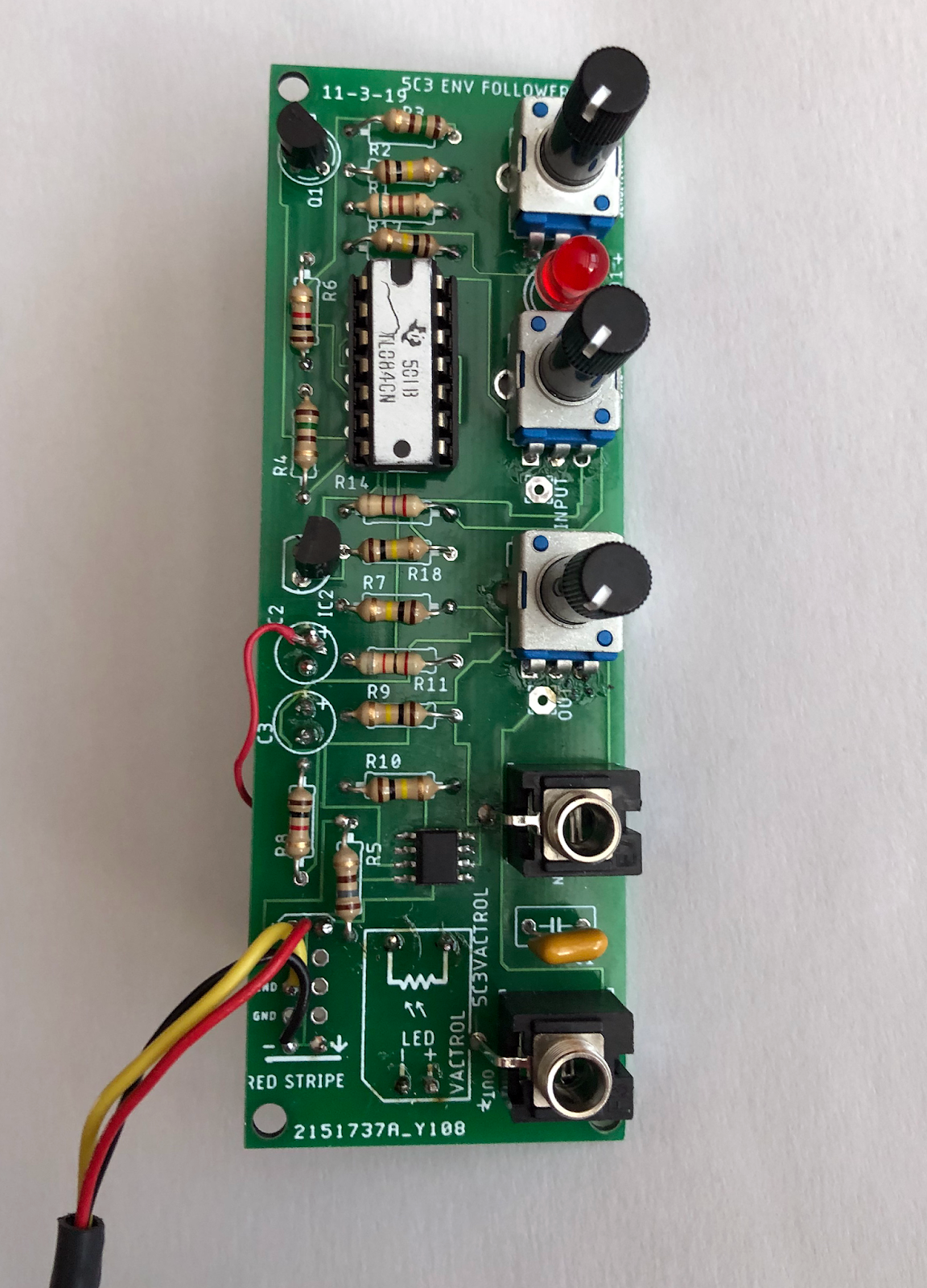AUDIODiWHY : Vactrol Envelope Follower--From the Lab of Otto Wahh