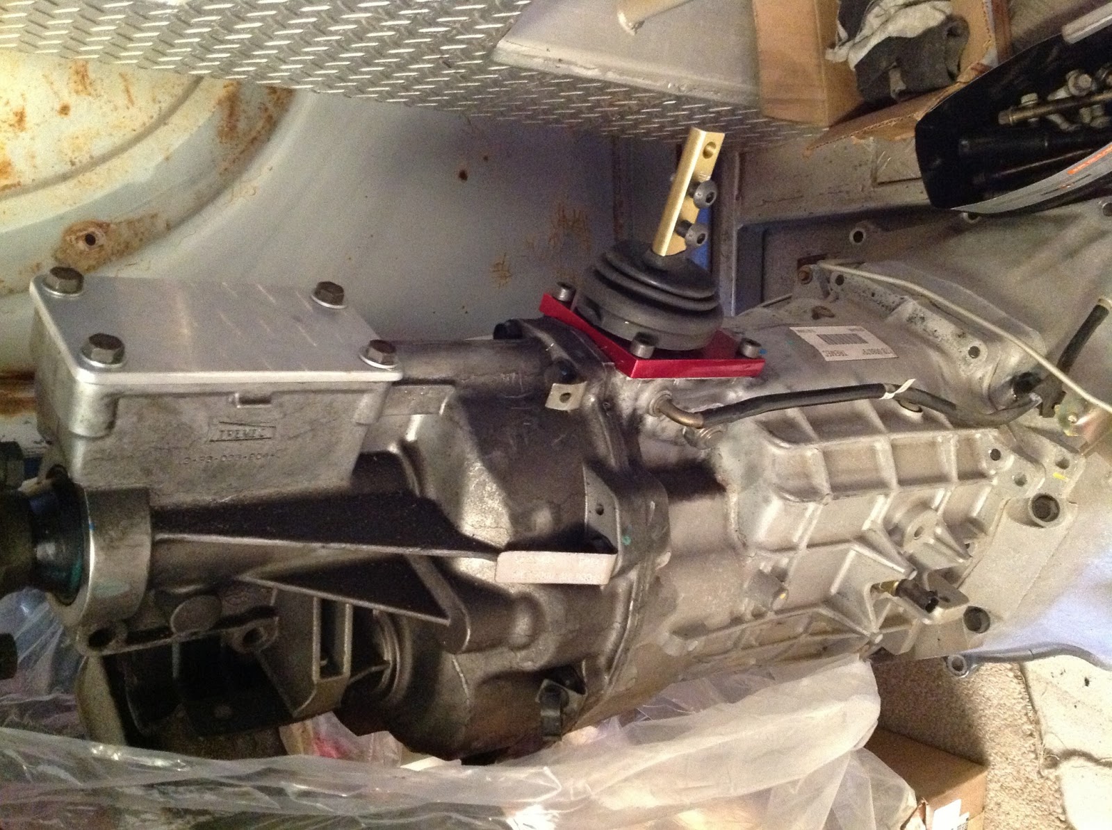 6 Speed Tremec, Mid / Forward Shifter Conversion: 6 speed Tremec Mid ...