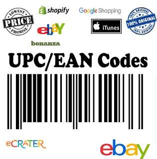 UPC EAN-13 GTIN Number Bar Codes International market eBay shop-store ...