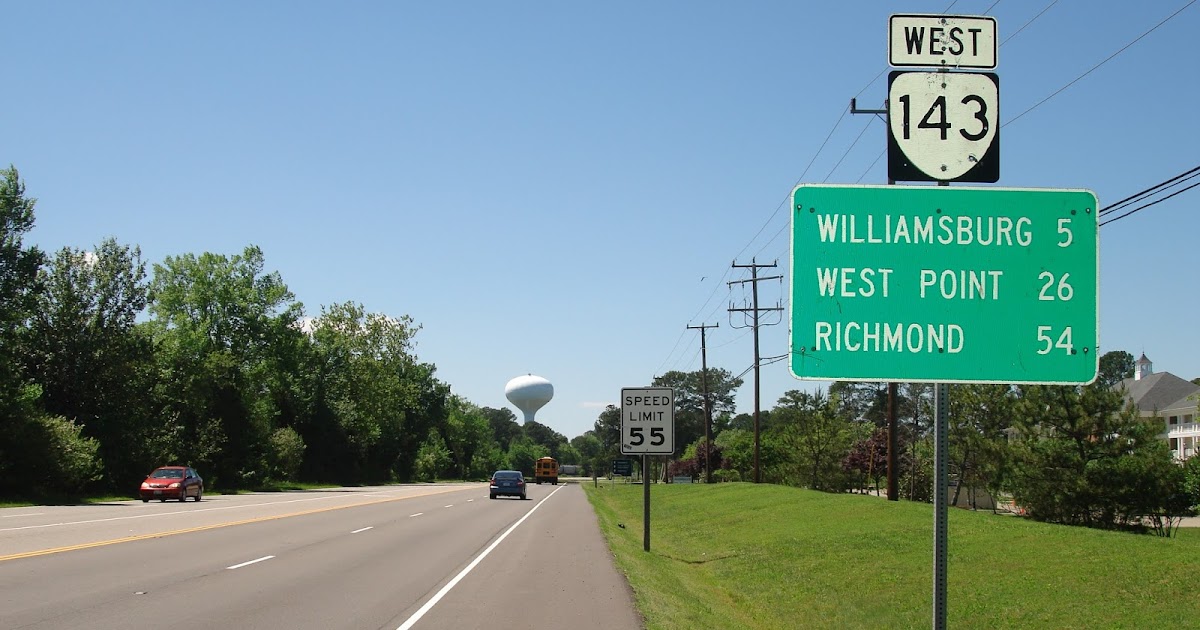 Luke's Signs: Route 143 - Williamsburg, VA