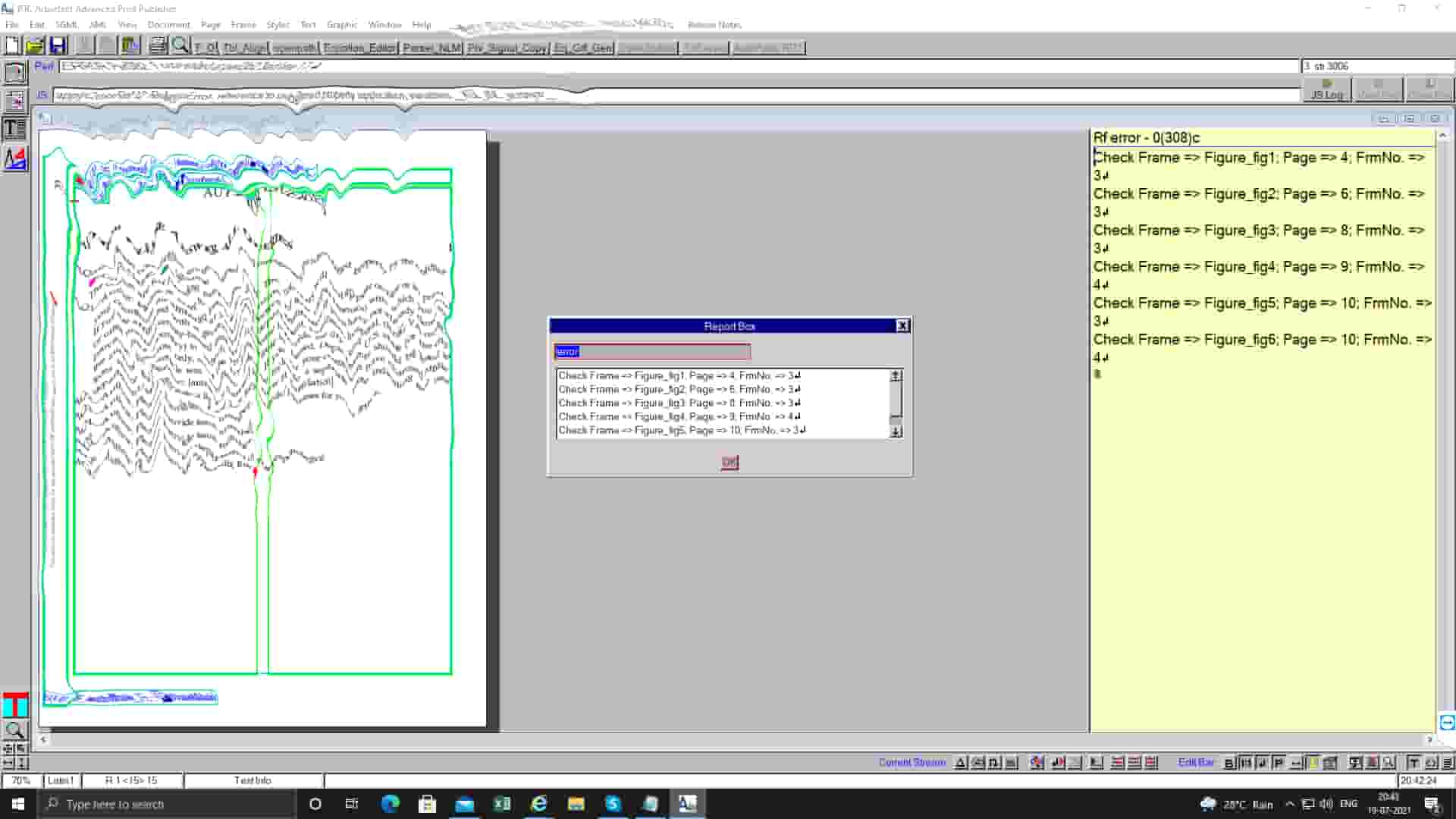 How to solve frame error in 3B2. The most common error found with ...