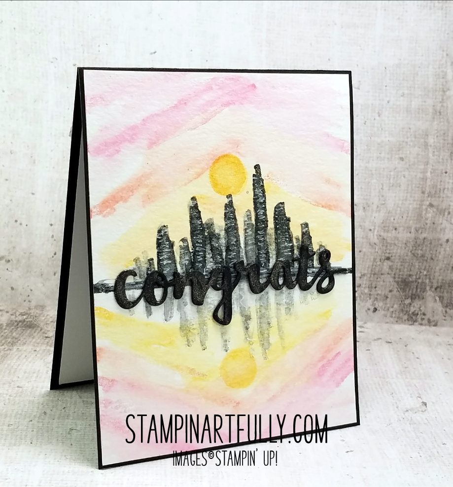 Stampin Artfully: Skyline Video Tutorial for Splitcoast Stampers