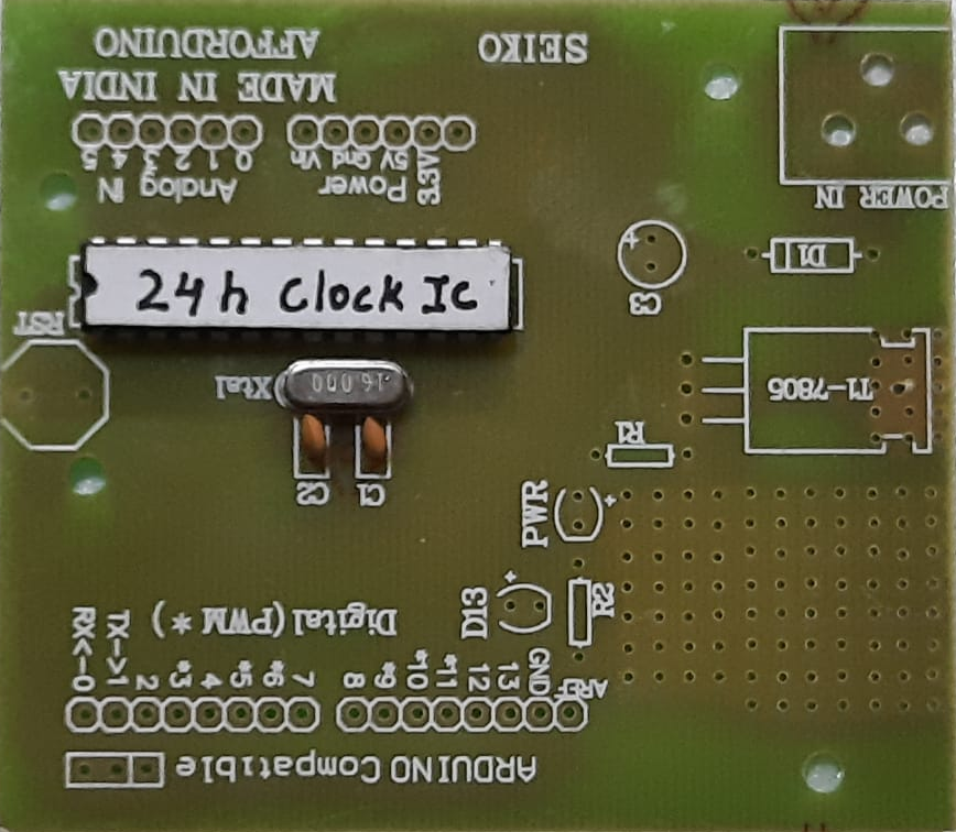Electronics By Manmohan Pal Seven Segment Digital Led Clock By Manmohan Pal