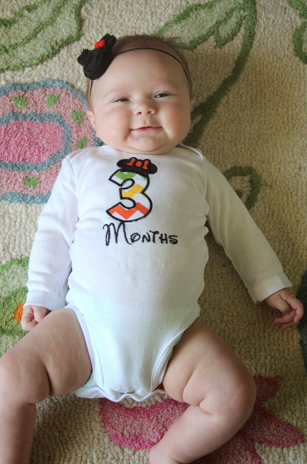 A Little Bolt of Life: Charlotte's Three Month Update