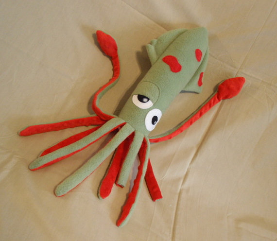 ionlylikemonsters: Zombie Squid!