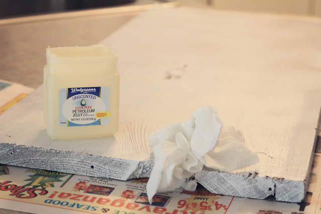 sassafras: painted layers wood sign :: diy