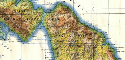 AMAZING INDONESIA: Biak Topographic Map Scale 250k