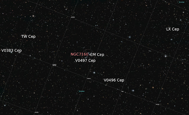 Astrophotography Andy's Adventures: Open Cluster NGC 7160