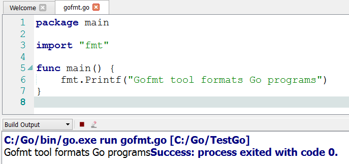 Go Programming: Formatting Go Code with Gofmt Tool
