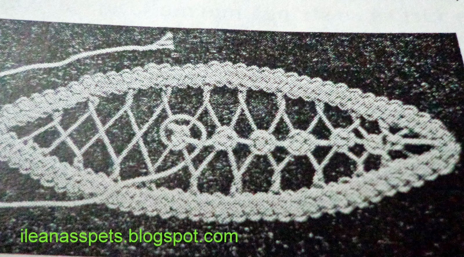 Ileanas Lace: Ett äldre bok med rumänsk point lace teckningar..../O ...
