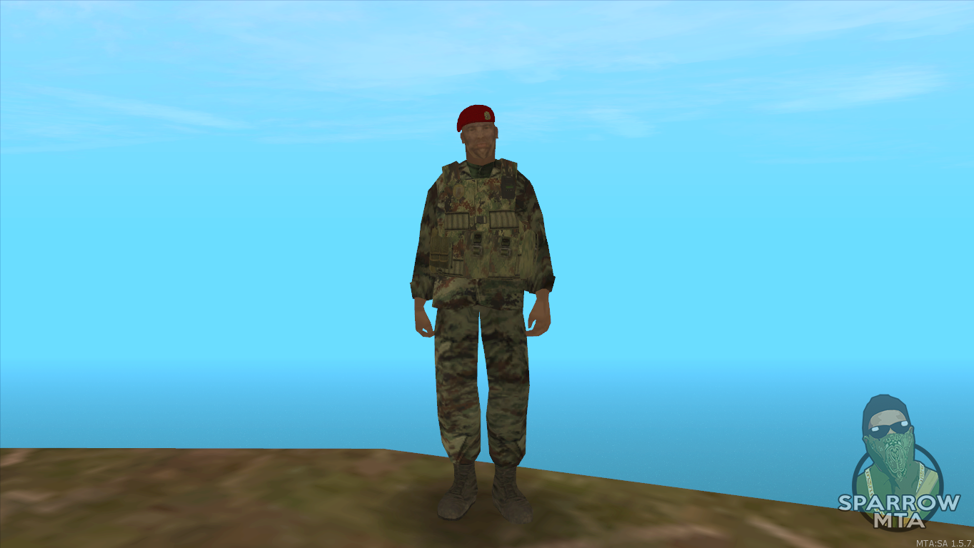 MTA SA Army Soldiers Skin Script