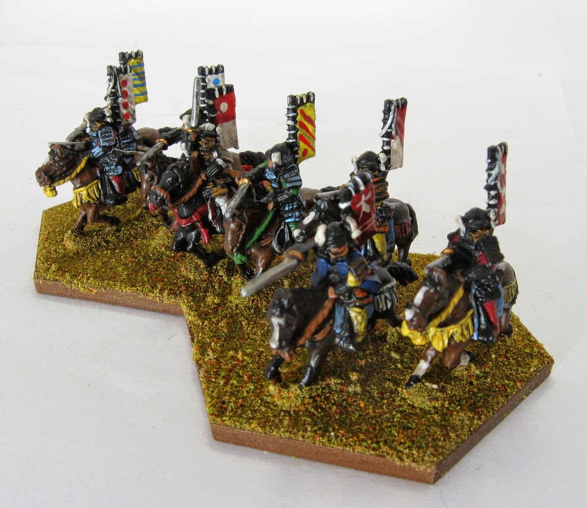 Palouse Wargaming Journal: Samurai Cavalry in 15mm