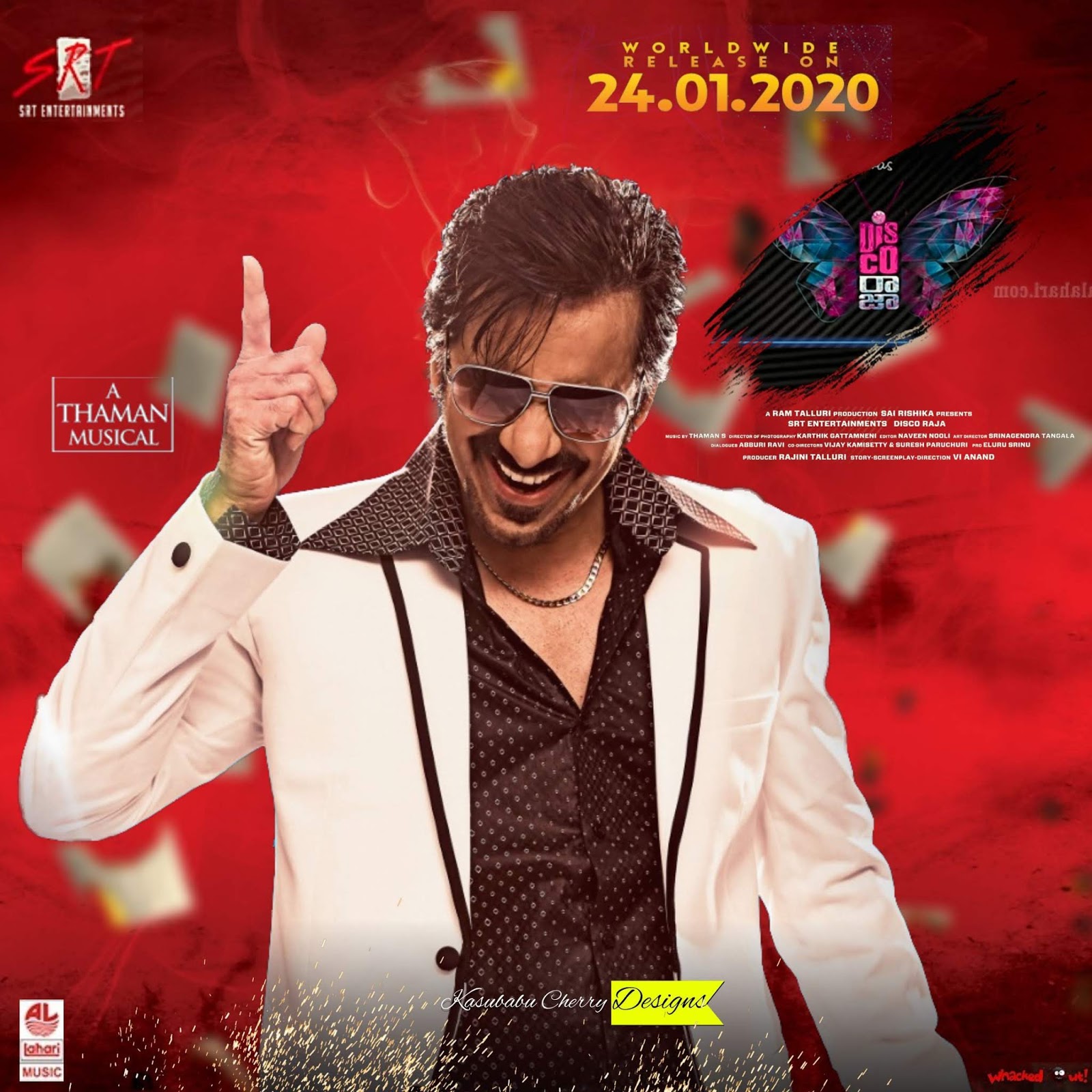 Disco Raja Movie releasing Posters