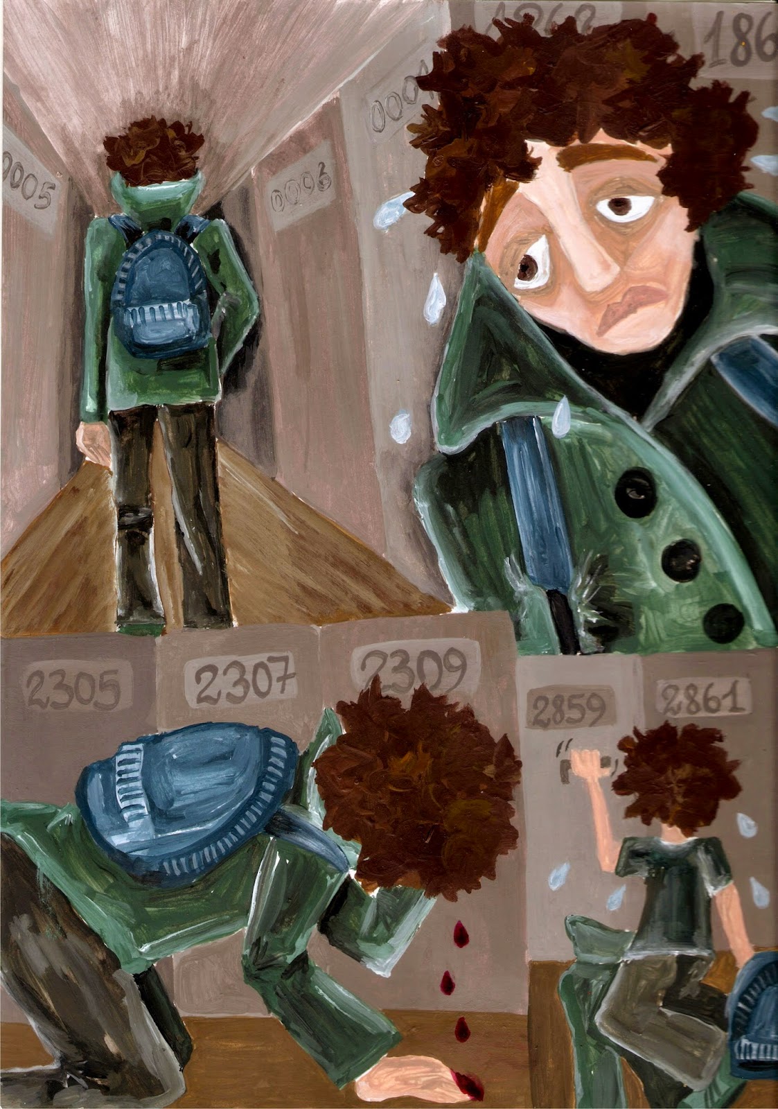 Ilustraciones Ana Julia Vigo: "LOCUTORIO" (ilustraciones + cuentos)