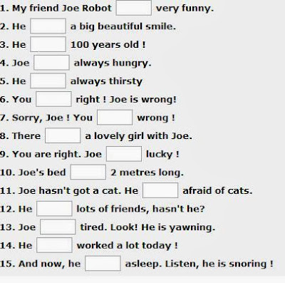 Mrs Djebbar's English Classroom: PRL : Etre et Avoir --> Comment les ...
