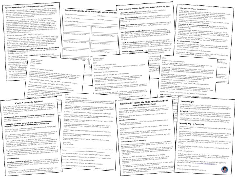 Factors to Consider in Regards to Retention & Editable Parent ...