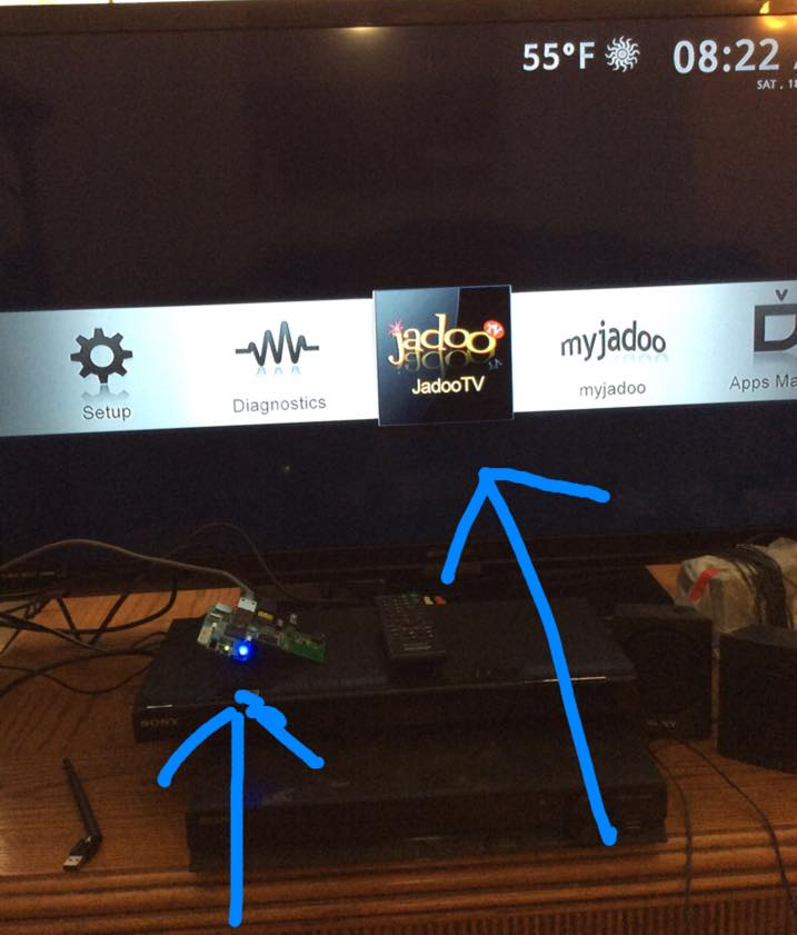 Repairing of the broken power port of the JADOO Box | TV app ...