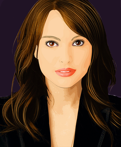 Cartoon Pictures of Natalie Portman