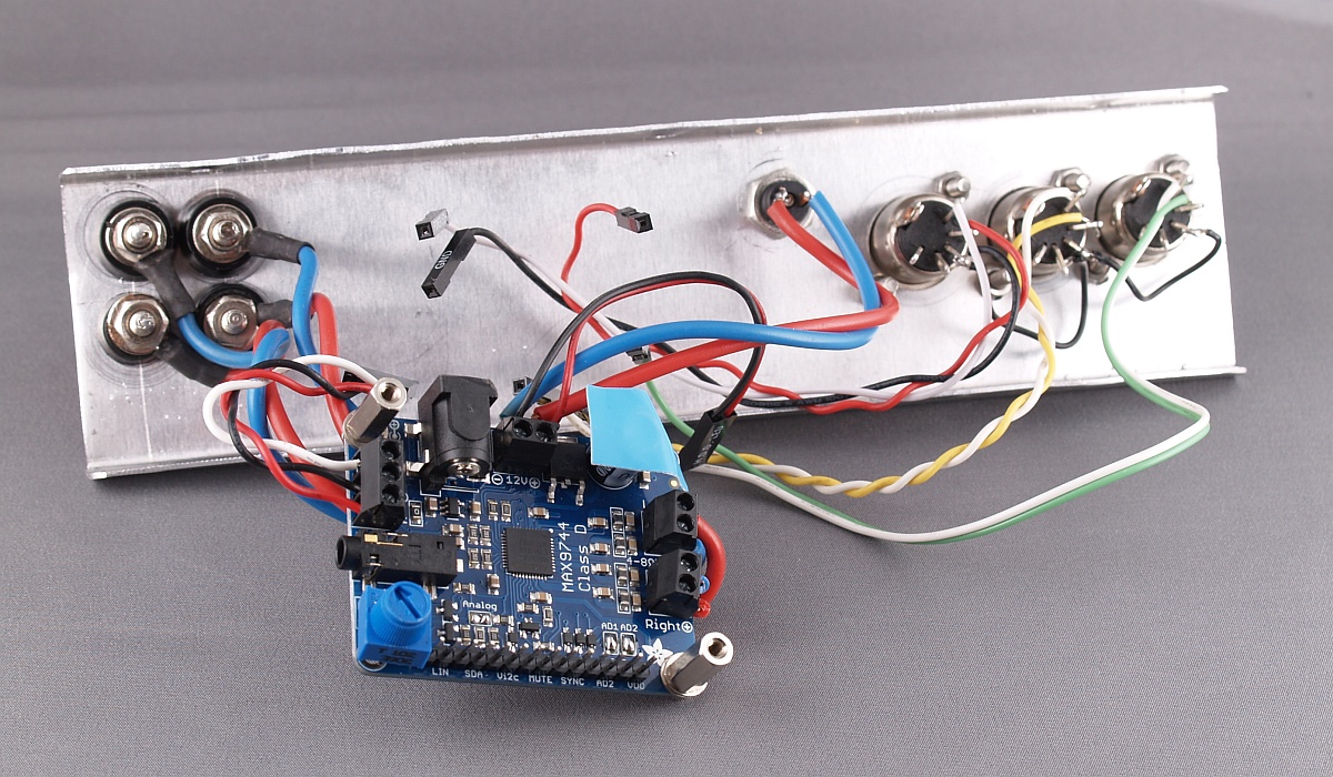 Ian's Tinkerings and Musings: Mini Integrated Amplifier