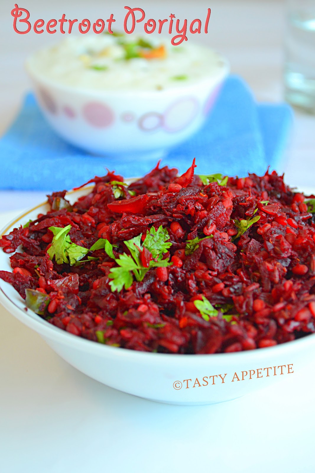 How to make Beetroot Stir Fry / Beetroot Curry / Beetroot Poriyal: