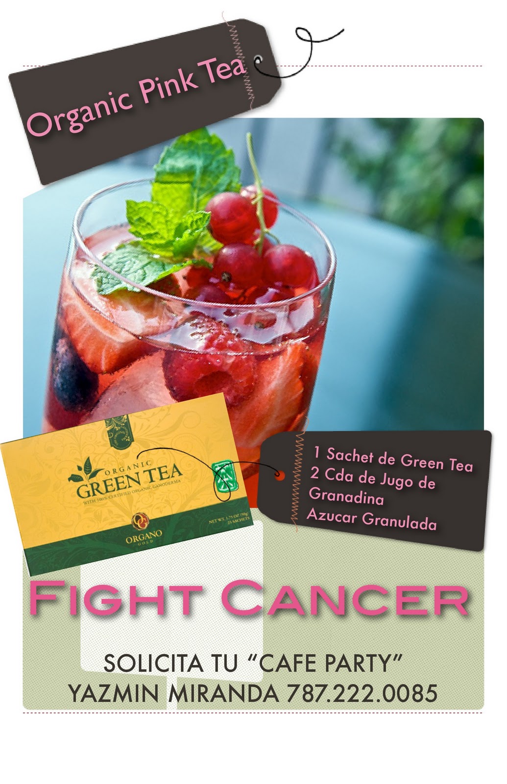 Cafe Aroma PR: Organic Pink Tea