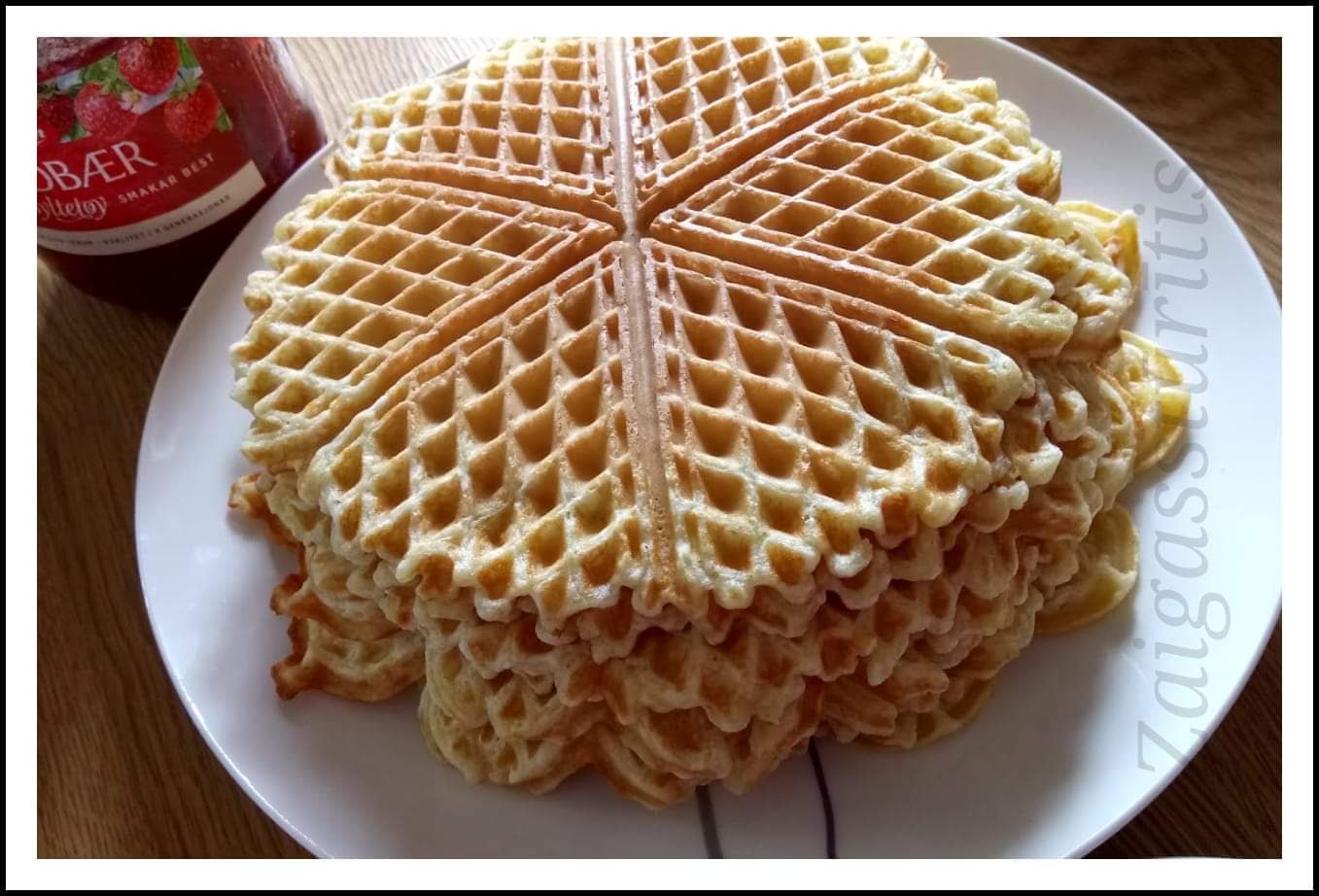 Zaigas stūrītis: Vafeles apaļajā sirsniņpannā