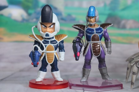 Dennis-Toys: Dragon Ball Z DBZ Raspberry WCF & Freeza's Force III Figures