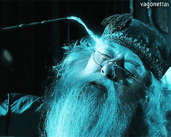 DUMBLEDORE - SE LO ESTAN … y SACANDO PENSAMIENTOS - MOLDE - GIF