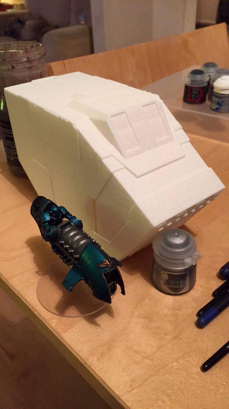 Col. Hertford's Mini's: 3d Printed Thunderhawk Gunship
