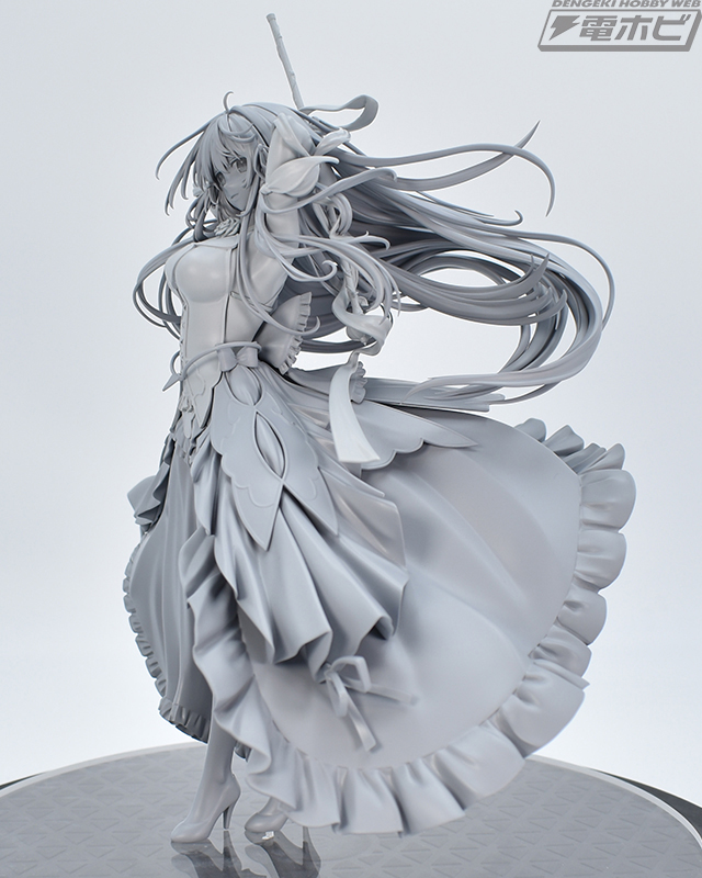 Prototipo sin pintar de la figura a escala 1/7 de Aliceliese Lou ...