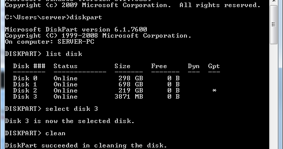 How to boot USB pendrive using cmd command ~ Just PC World