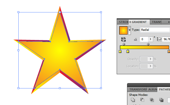 Graphic Design Tutorial Articles by Printplace.com: 3D Glossy Stars In ...