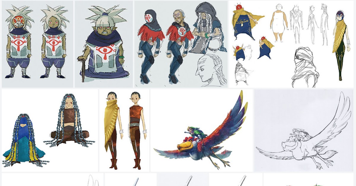 The Skyward Sword Official Art Gallery Collection is Massive- And Still ...
