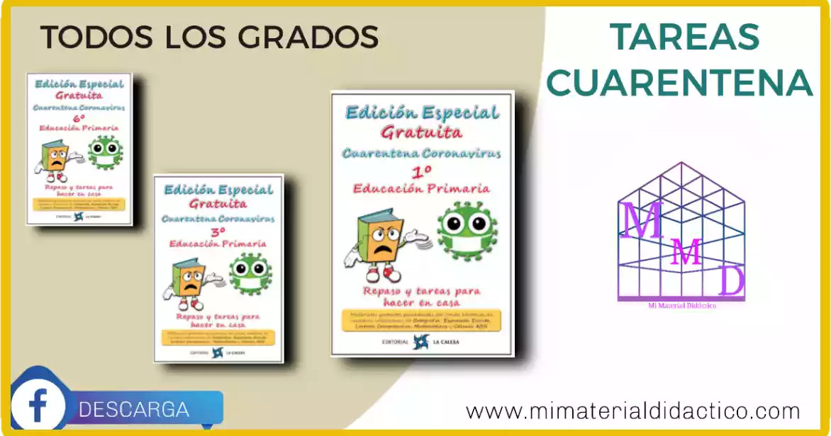 REPASO Y TAREAS PARA REALIZAR EN CASA 3ER GRADO | MATERIAL EDUCATIVO ...