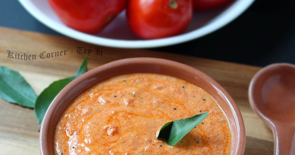 Thakkali Pachadi- Tomato Yogurt Curry- Sadhya Special