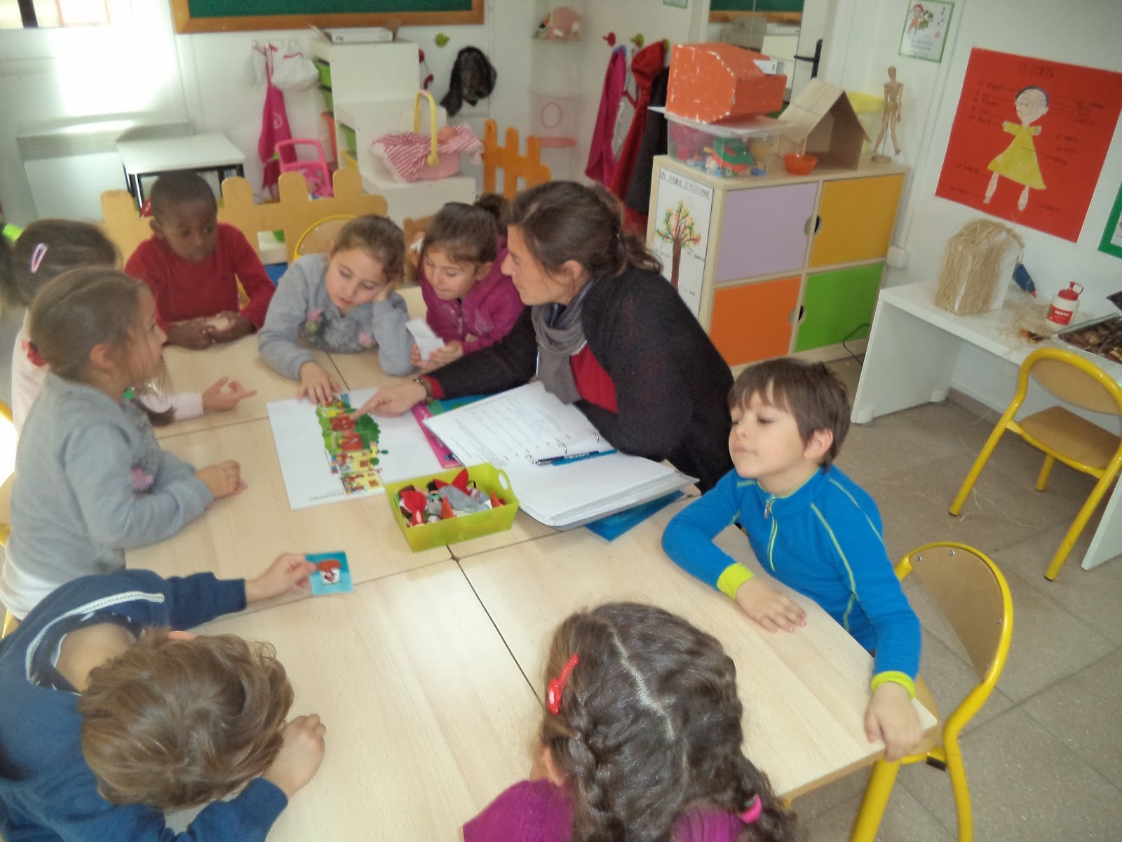 le blog des ms/gs: Le Petit Chaperon rouge avec Frédérique (GS)