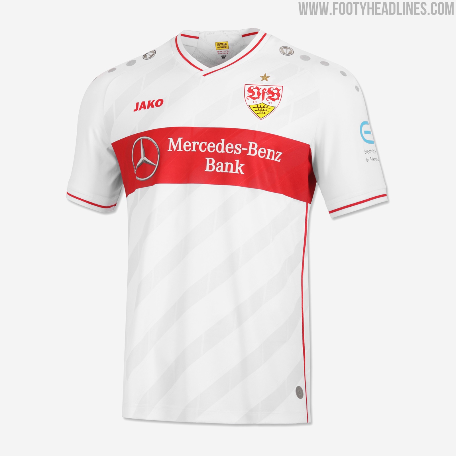 VfB Stuttgart 21-22 Home Kit Released - Footy Headlines