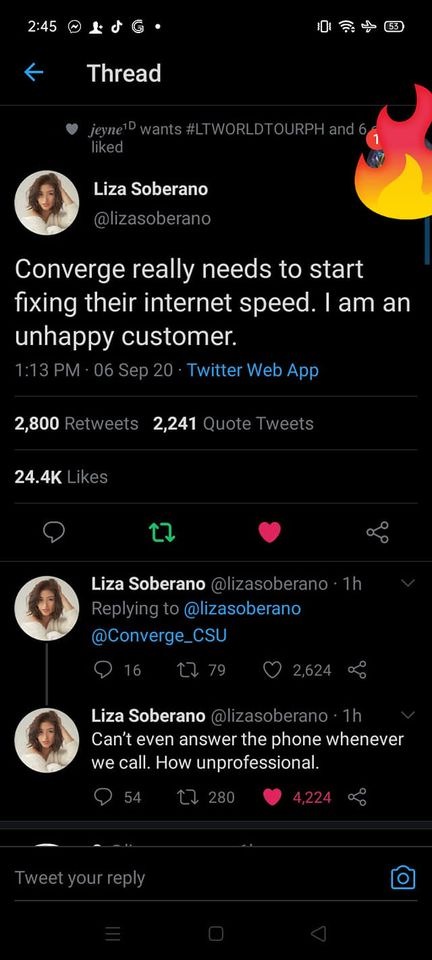Liza Soberano, Naglabas ng Hinaing sa Twitter Tungkol sa Palpak na ... Liza Soberano, Naglabas ng Hinaing sa Twitter Tungkol sa Palpak na ...