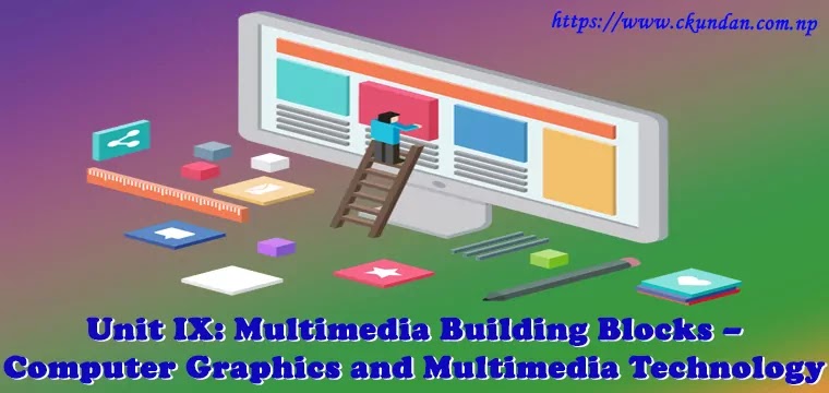 Unit IX: Multimedia Building Blocks | BCA 4th Semester Computer ...