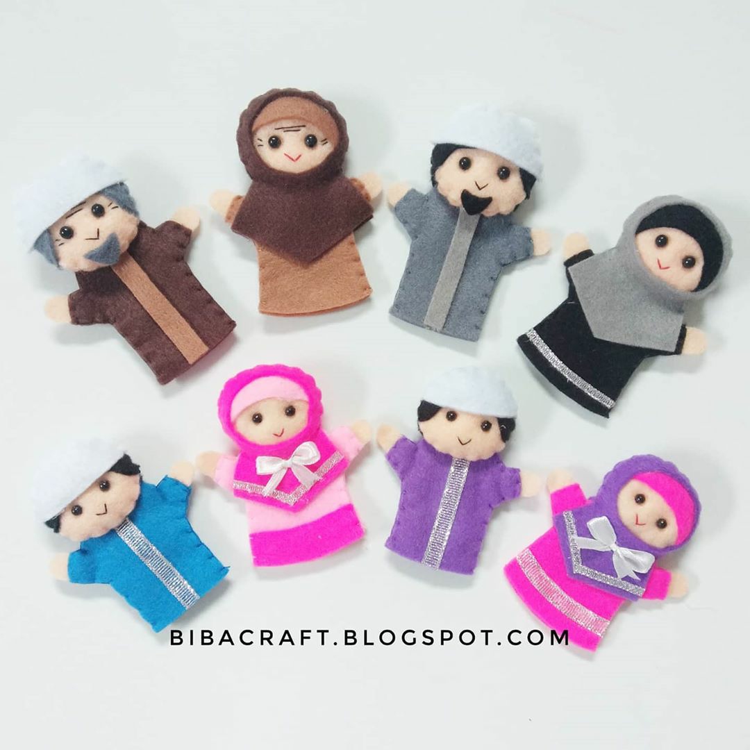 Biba Craft Collection: Finger Puppets/Boneka Jari