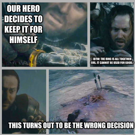 Lord of the Rings via Meme