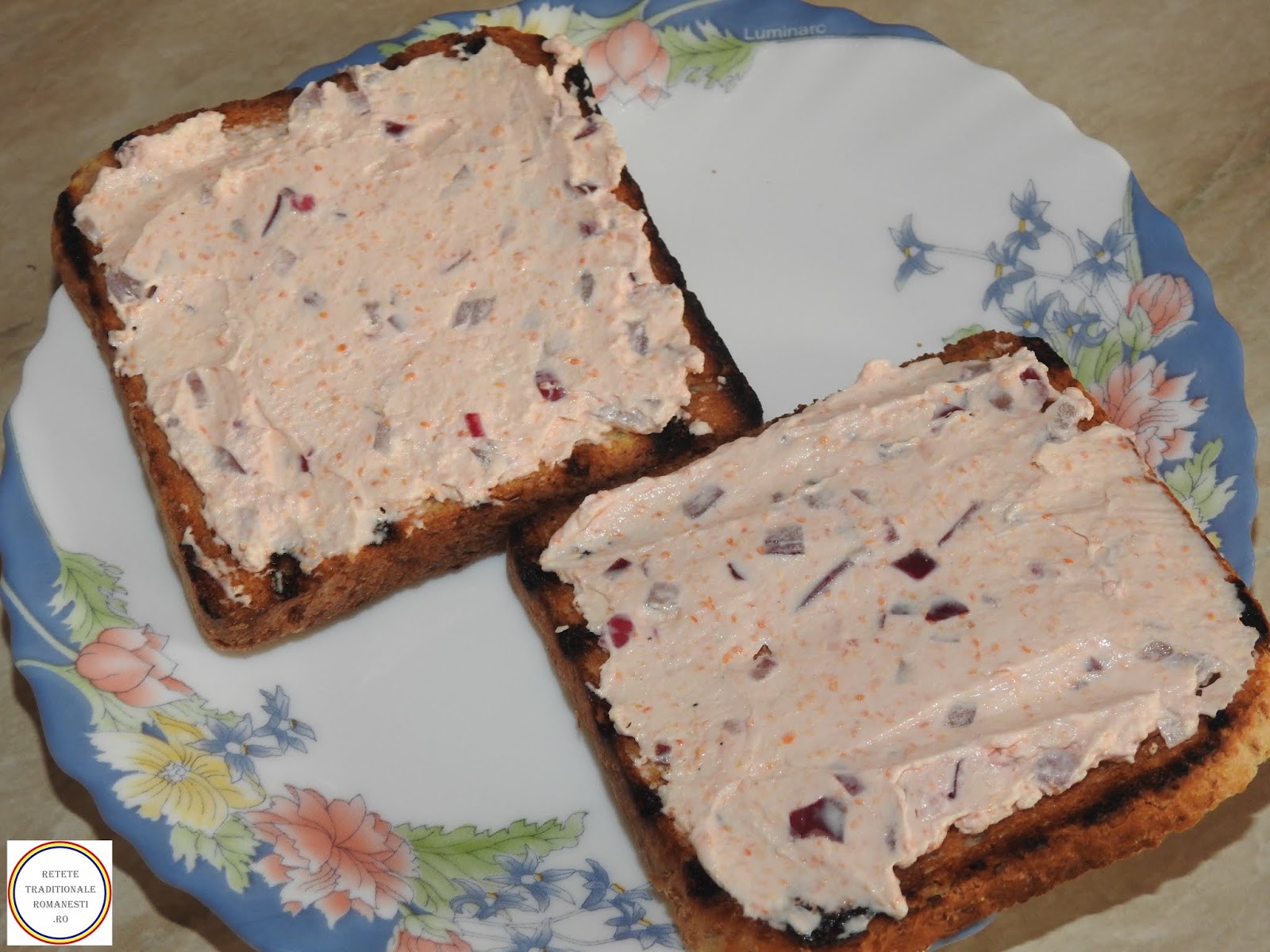 Salata de icre de crap cu ceapa rosie reteta ...