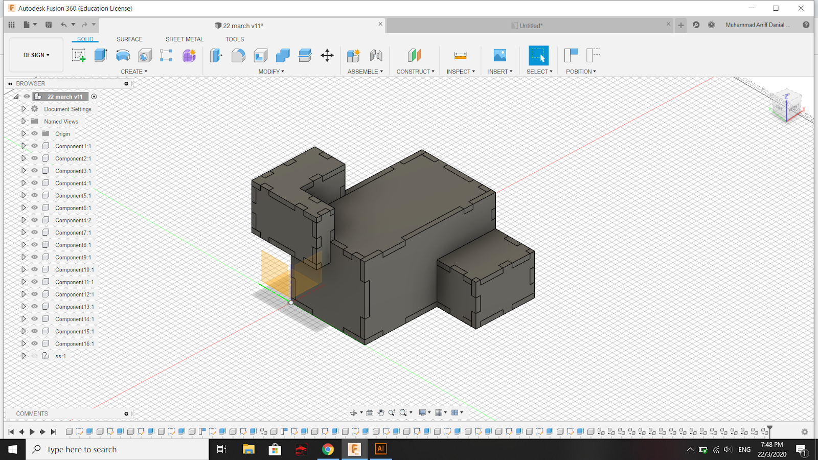 Week 5 Online tutorial: 2.5d Shapes and Assemblies